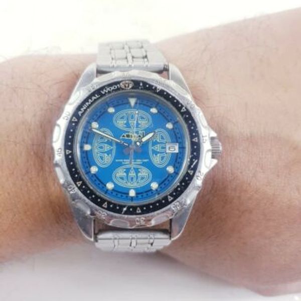 Animal W001 Original Retro Sports Watch Blue 90’s (RARE) | WatchCharts ...