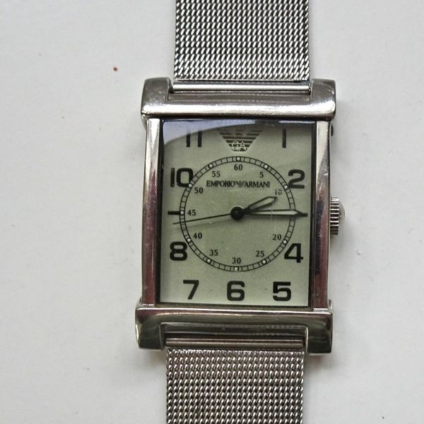 Gent's EMPORIO ARMANI Quartz Watch (AR-0211) | WatchCharts Marketplace