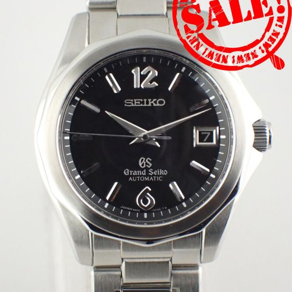 Grand Seiko Production discontinued mechanical black dial SBGR019 (9S55 ...