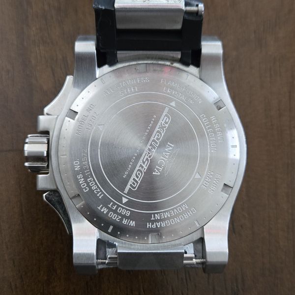Invicta Reserve Excursion 18202 Menâ s Chronograph Watch Swiss Made NO ...