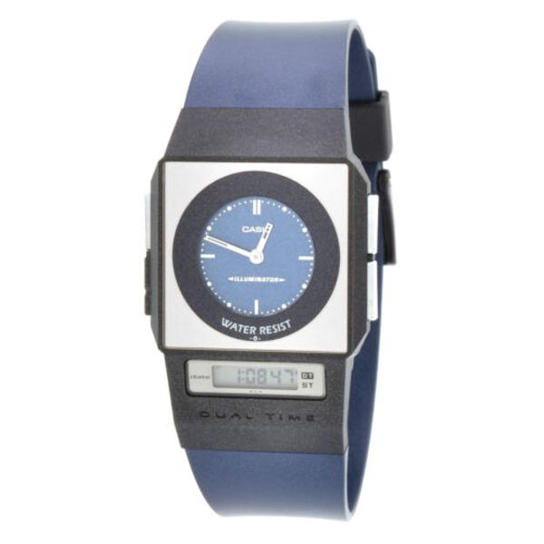 Casio FS-01F-2E Black Resin Case Blue Band Watch | WatchCharts Marketplace