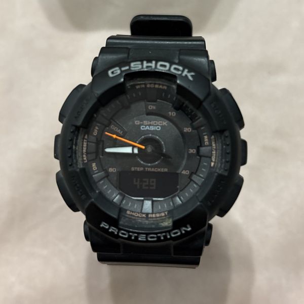 CASIO G-SHOCK RESIST 5540 GMA-S13OVC STEP TRACKER BLACK EDITION ...