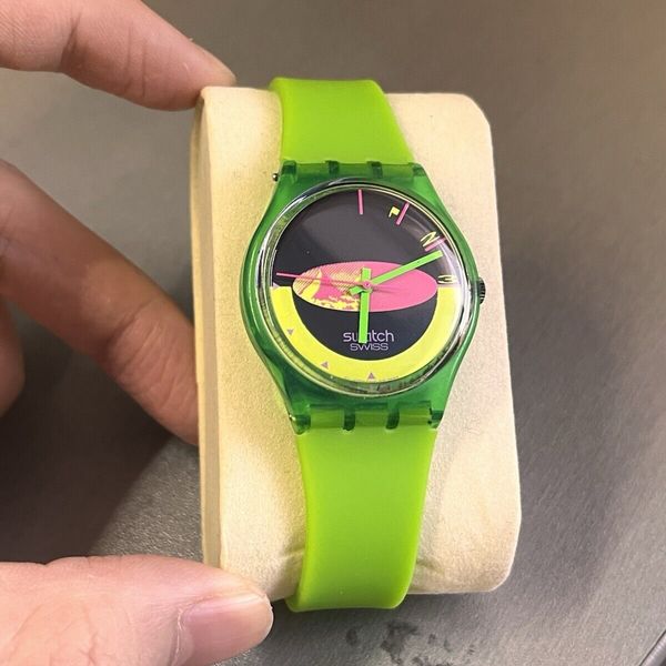 RARE VINTAGE Swatch 1989 â Sandy Mountainâ Good condition | WatchCharts ...