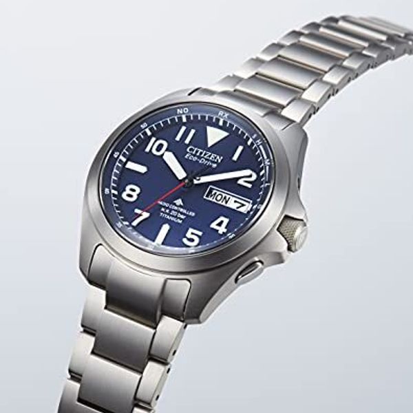 Citizen Promaster Land AT6080-53L Eco-Drive Super Titanium Sapphire Men ...