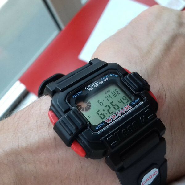 Casio vintage collection tm-16 basketball timer made in japan watch ...