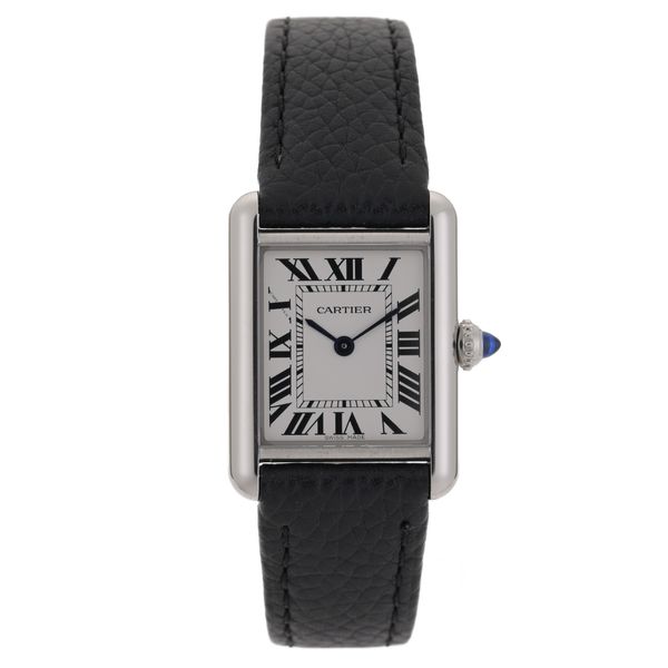 Cartier Tank Must Small WSTA0042 White Roman 22mm Watch Full Set ...