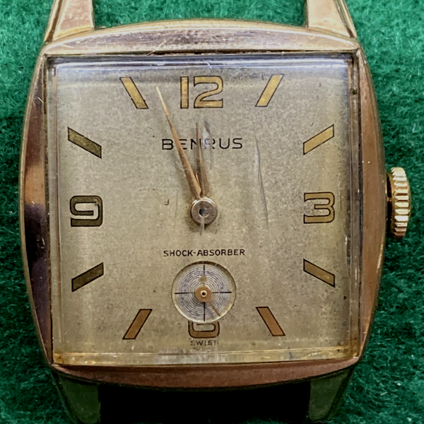 Vintage Benrus Men's Mechanical Wrist Watch 17 Jewel Wrist Watch DN2A ...