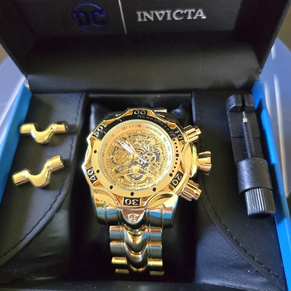 Invicta DC Limited Edition Plus Limited Edition Box + 2 Spare Links ...