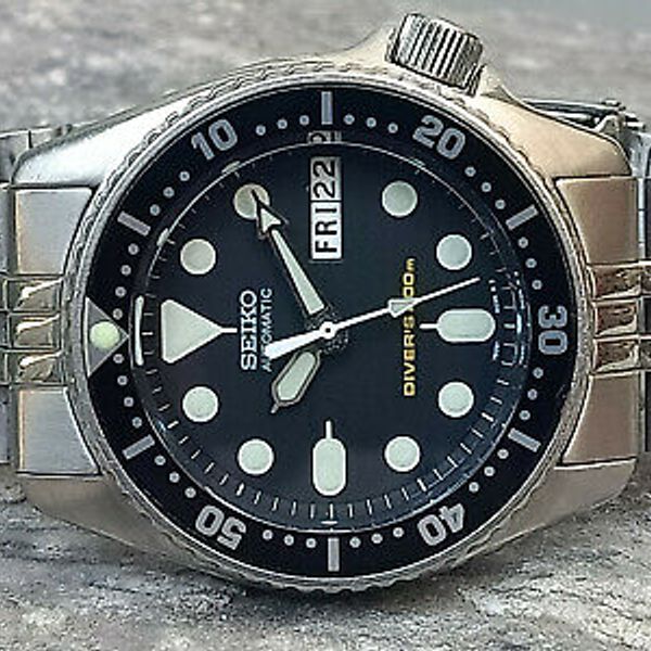 SEIKO SCUBA DIVER 7S26-0030 SKX013K2 AUTOMATIC MEN'S WATCH SERIAL ...