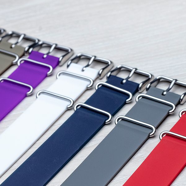 Introducing Silicone NATO Single Pass Watch Strap | WatchCharts Marketplace