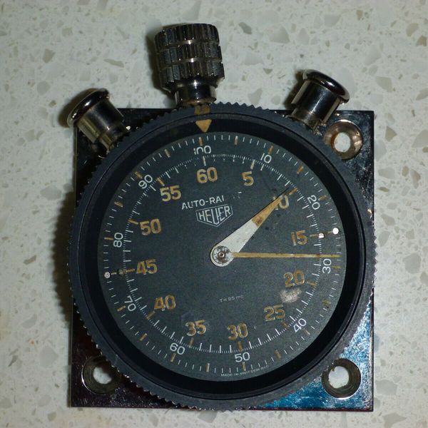 HEUER Auto Rallye Dashboard Rally Timer | WatchCharts