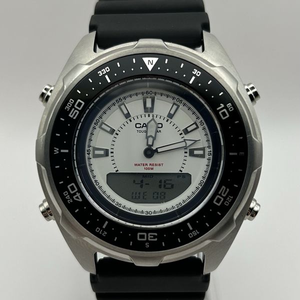 RARE Casio AMW-S320 Arnie Tough Solar Ana-Digi Mens Dive Watch ...