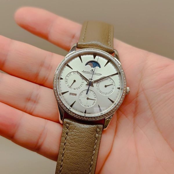 Jaeger-LeCoultre JLC Master Q1303501 Perpetual Factory Diamonds (2022 ...