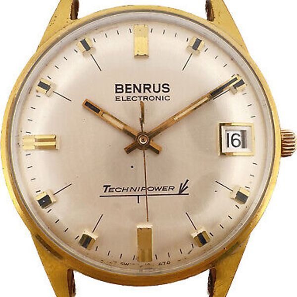 Vintage Benrus Technipower Men's Electronic Wristwatch ESA 9150 for ...