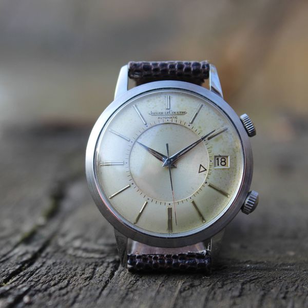FS: Jaeger-LeCoultre MEMOVOX - E855 cal 825 - steel 37mm jumbo bumper ...