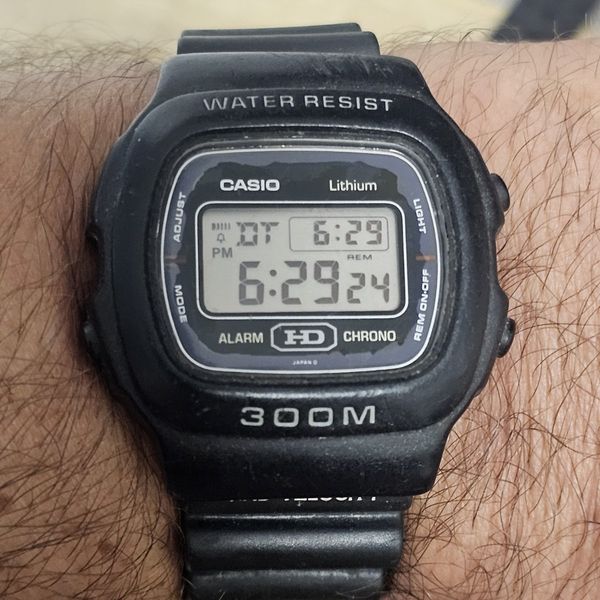 Vintage Casio HD Dw-310 690 Heartbreak Ridge Diver 300m Alarm ...