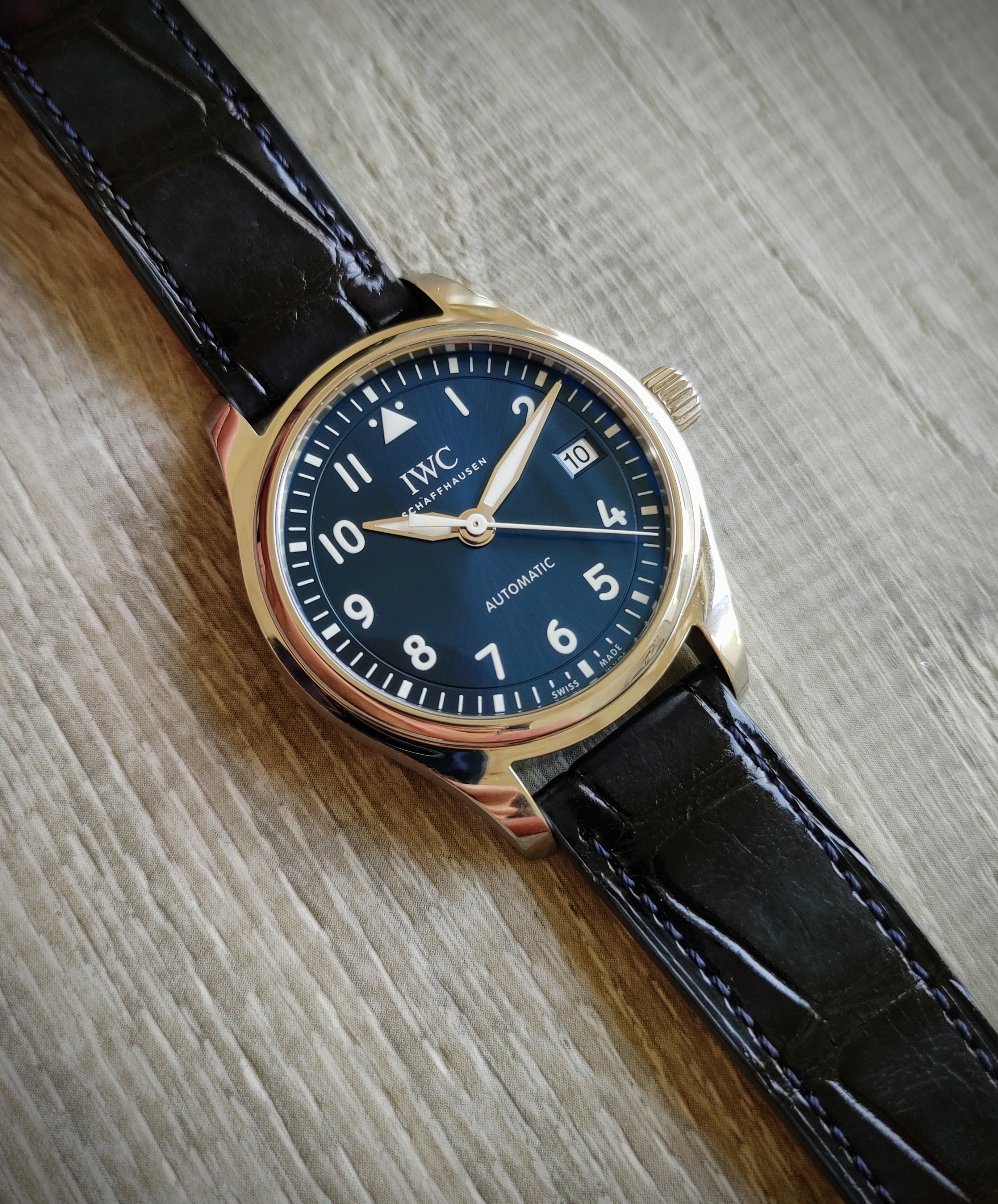 [WTS] IWC Pilot's Watch Automatic 36 - Blue Dial - Perfect Pilot Watch ...