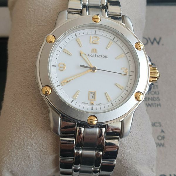 Maurice Lacroix - Tiago 69820 - 18K Goldschrauben - NOS-Zustand - Etui ...