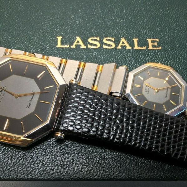 His/Her Seiko Lassale Cal. 9300A 8420A Kentaro Hattori Centennial ...