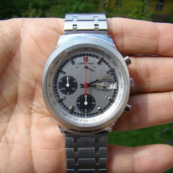Vintage Certina Certronic ESA 9210 C-Tronic Mint near NOS Tuning Fork ...