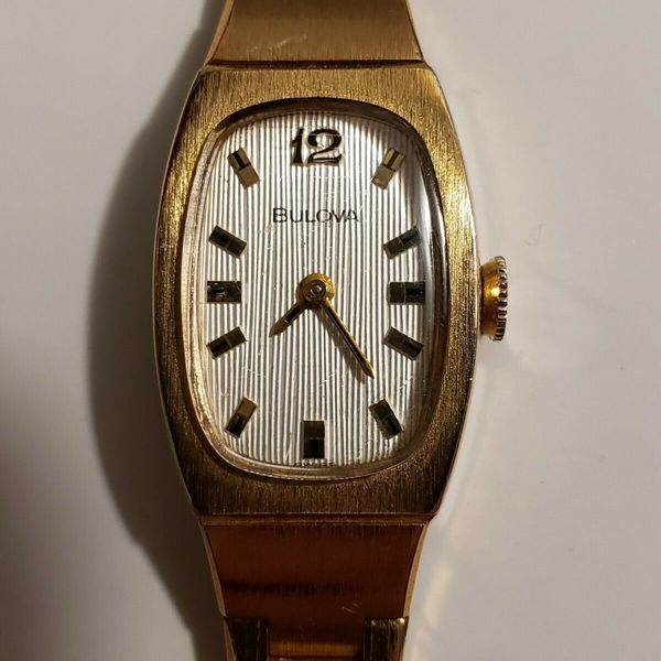 VINTAGE 1973 (N3) BULOVA MANUAL WIND LADIES WATCH - WORKS, NICE ...