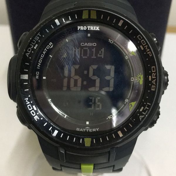 [Used] CASIO PROTREK Tough Solar Radio Watch/PRW-3000 [Clothing ...