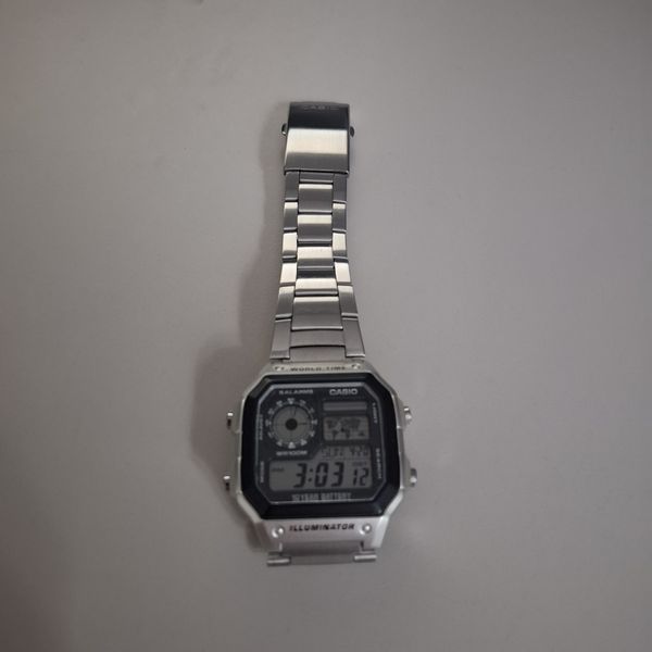 Casio AE-1200WHD-1AVEF. World Timer Digital Watch. | WatchCharts ...