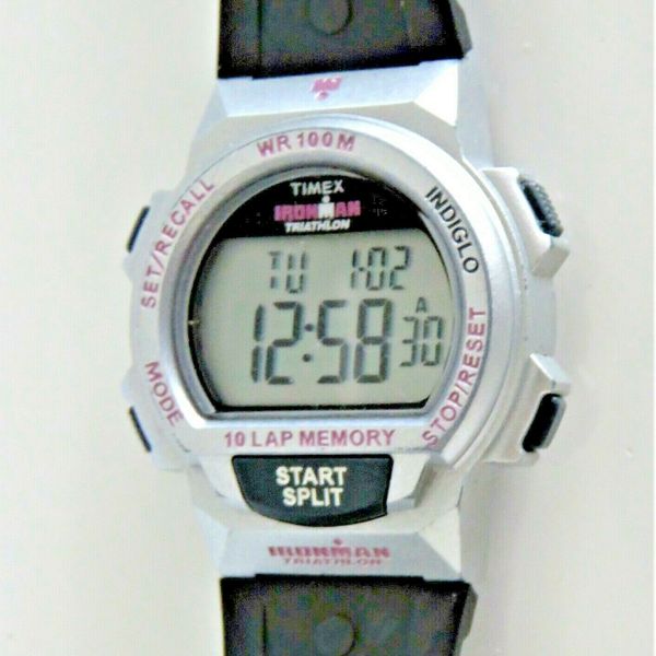 TIMEX-IRONMAN TRIATHLON SPORT WATCH.MODEL 855- | WatchCharts Marketplace