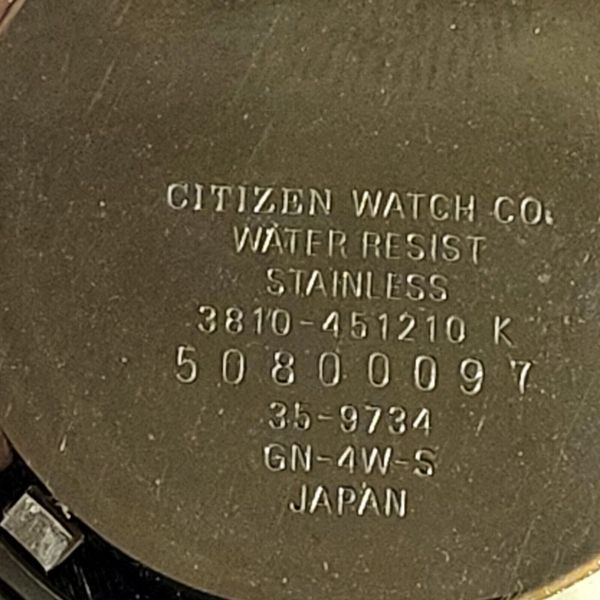 Citizen 3810-451210k Pro-Master Diving Watch Needs Battery ...