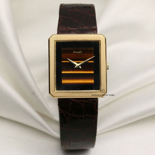 Piaget Protocole Tiger's Eye Dial 9154 18k Yellow Gold | WatchCharts