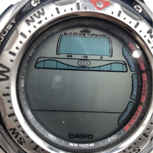 Casio Sport Sea Pathfinder Digital Men's Watch - Untested | WatchCharts ...