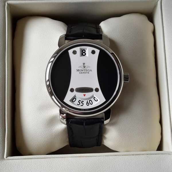 FS: Montega Jump Hour 42 mm Automatic Watch | WatchCharts Marketplace