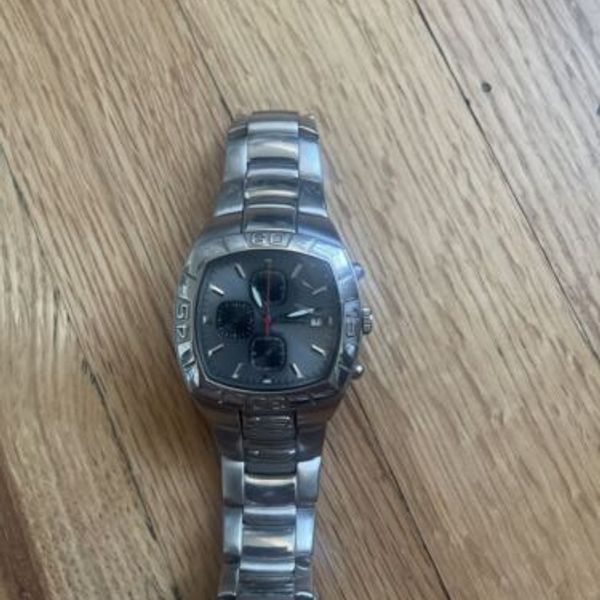 Fossil ch-2358 Speedway Watch Chronograph Tested New Battery Stainless ...