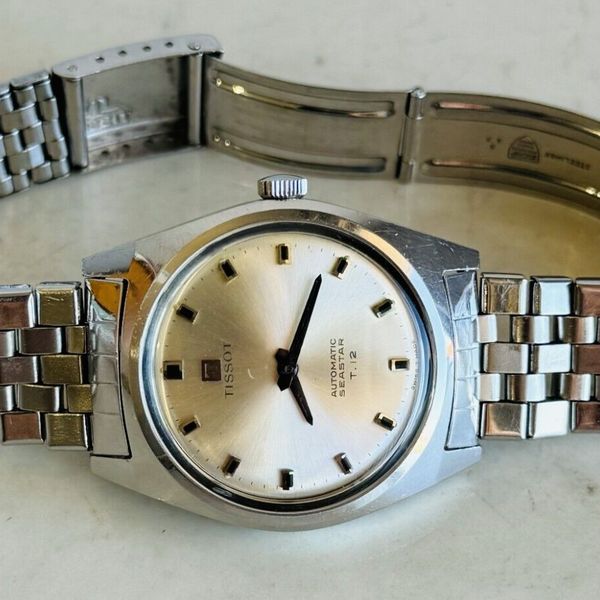 Vintage Tissot T.12 Seastar 43514 c.783-1 21j Automatic Menâ s ALLSS ...