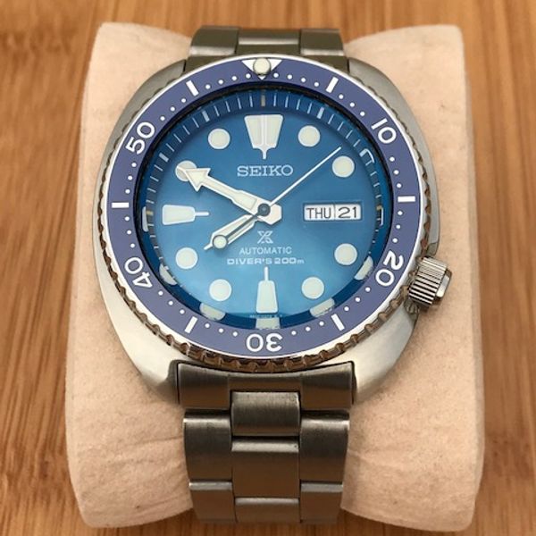 Reduced: Seiko Turtle Blue Lagoon Mod | WatchCharts
