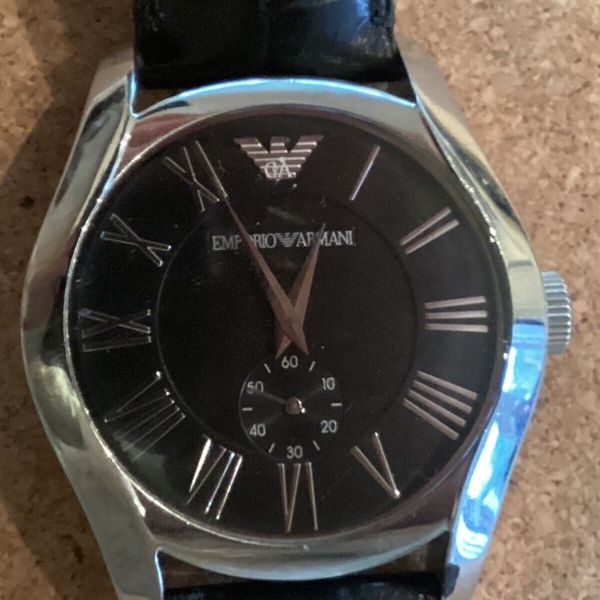 Emporio Armani Mens Quartz Watch AR0643 Waterproof 50 meters/5ATM in ...