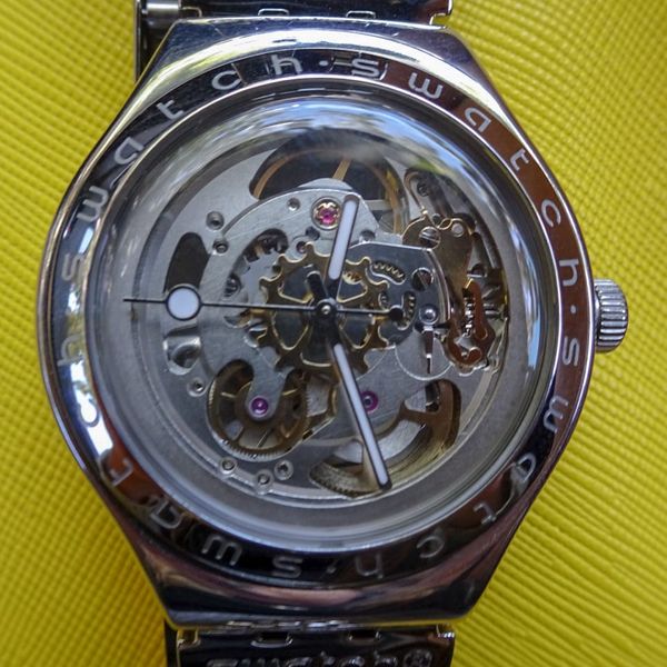 [WTS] Swatch YAS100G w/box and papers - not working | WatchCharts ...