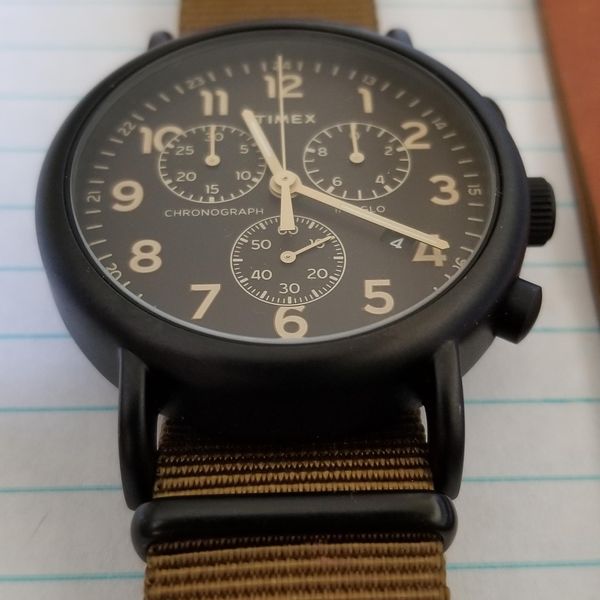 [WTS] Timex Weekender Chrono on C&B NATO $50 | WatchCharts