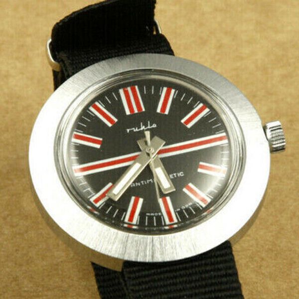 Ruhla UFO Mechanical Hand-Winding Vintage Watch Made in E.Germany New ...