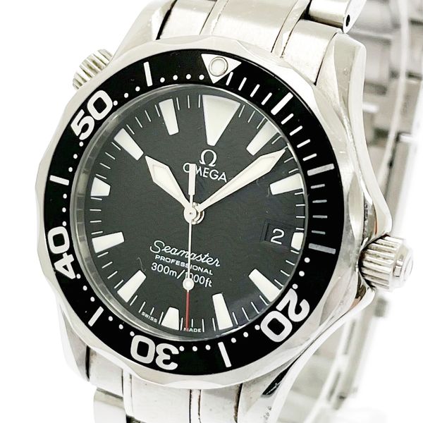 [Used] * Battery dead * OMEGA Omega 2264.50 Seamaster 300 SS Date ...