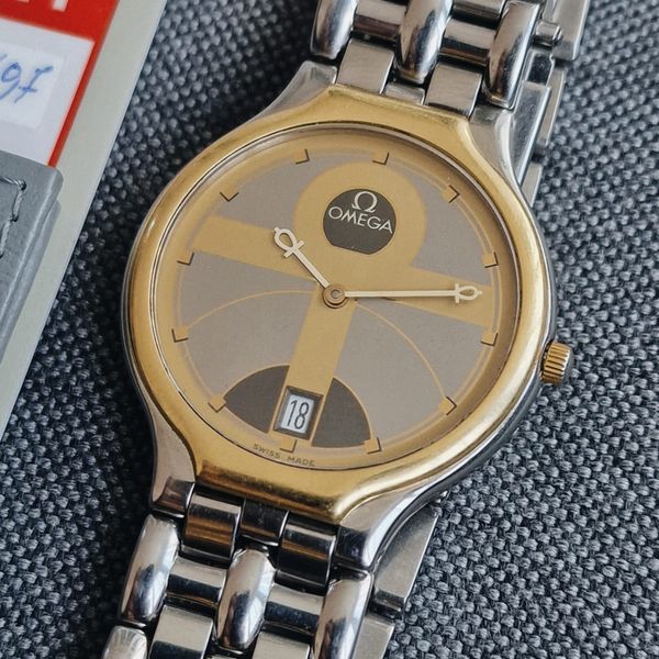 [WTS] RARE 1997 Omega DeVille Symbol "Ankh" 18K Gold Bezel With Papers ...