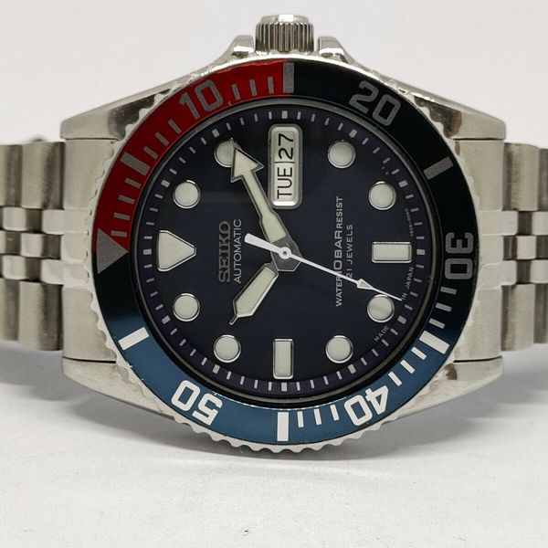 SEIKO DIVER 7S26-0040 SKX033J SUBMARINER 10 BAR AUTOMATIC MENS WATCH ...