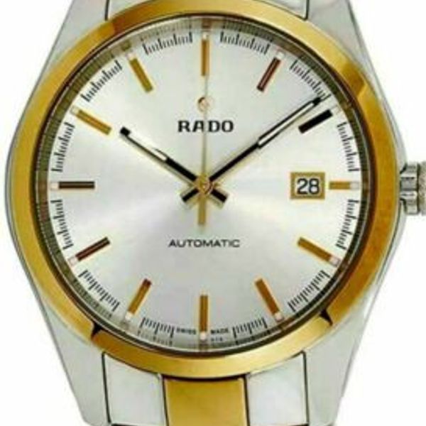 NEW Rado Hyperchrome Men's R32980102 Silver Dial 40mm Automatic Watch ...