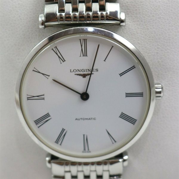 Longines La Grande Classique L593.2 Automatic White Dial Stainless ...