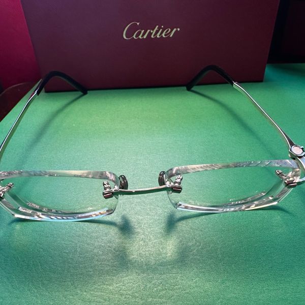 Cartier Eye glasses Frames (frame only) | WatchCharts Marketplace