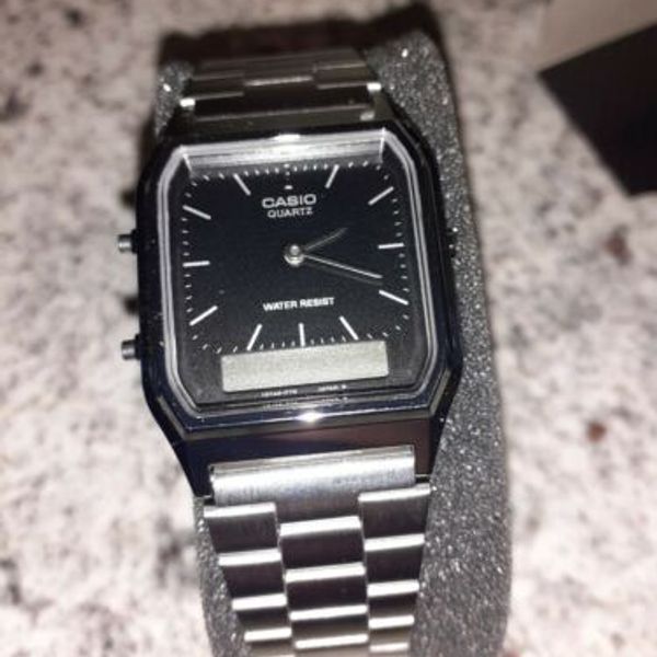 Casio 5154 AQ-230 Quartz Men's Watch , Analogue Dial and LED Window P2 ...