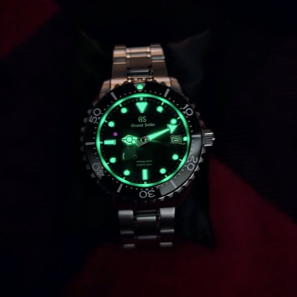 FS - GRAND SEIKO SS SBGA461 Spring Drive Diver Date | WatchCharts