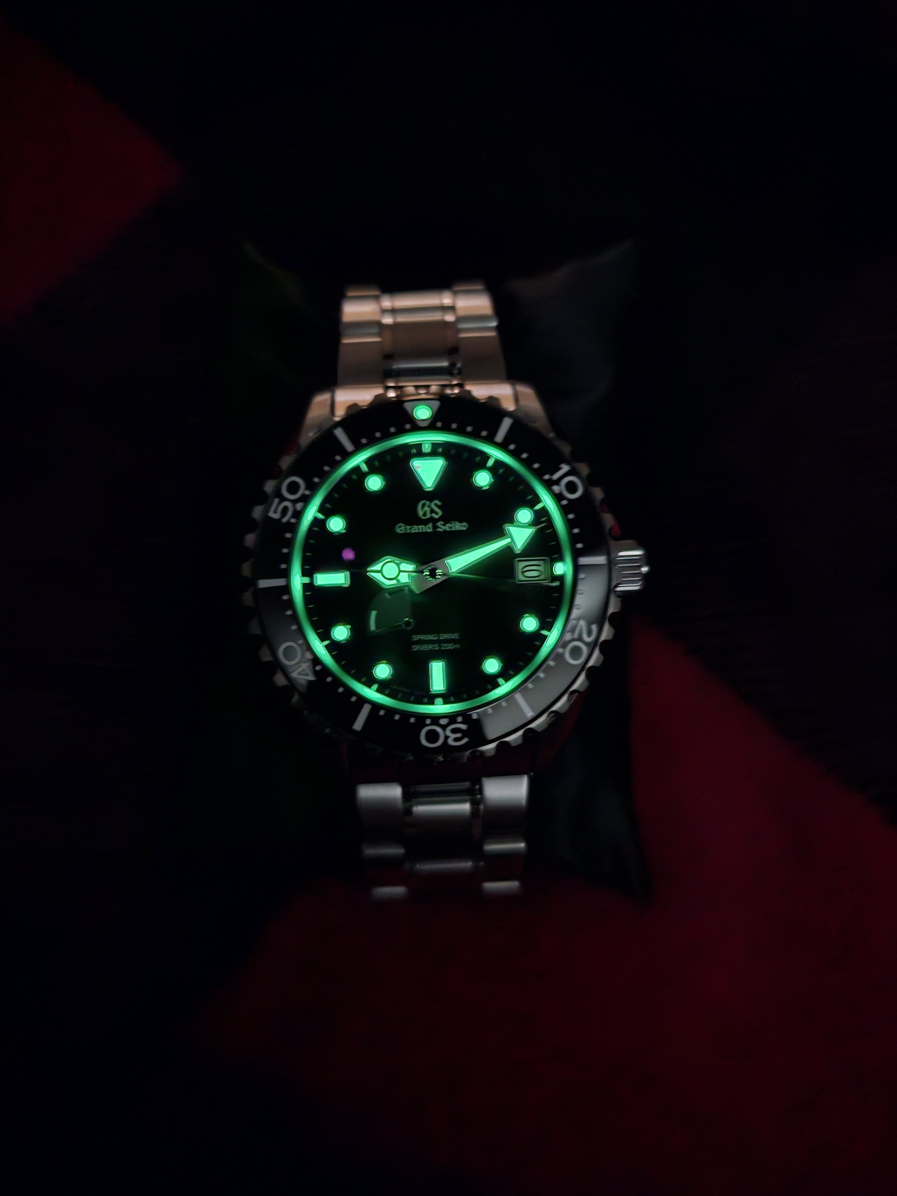 FS - GRAND SEIKO SS SBGA461 Spring Drive Diver Date | WatchCharts ...