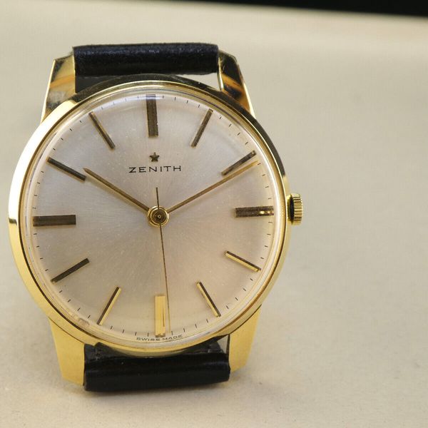 Zenith Gold Watch 18K/750 Manual Vintage Cal. 120 swiss made ...