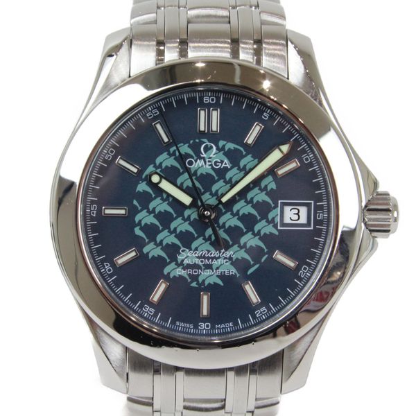 [Limited model of 3500] OMEGA Omega Seamaster 120M Jacques Mayol 2002 ...